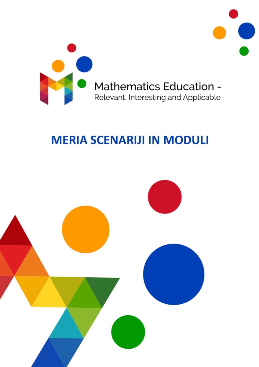 Meria scenariji in moduli - Zavod RS za šolstvo
